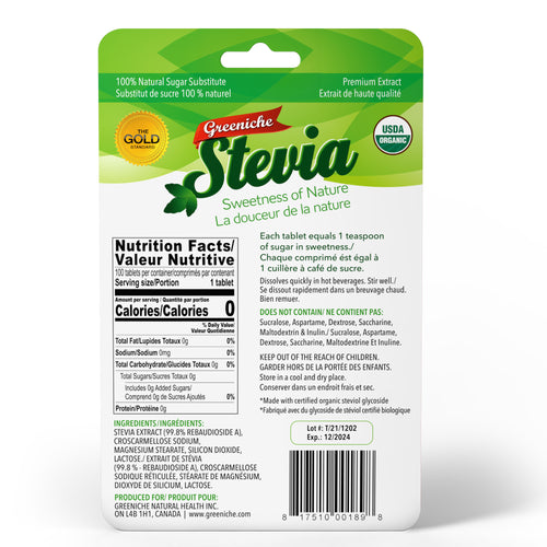 Greeniche Stevia (Tablets)